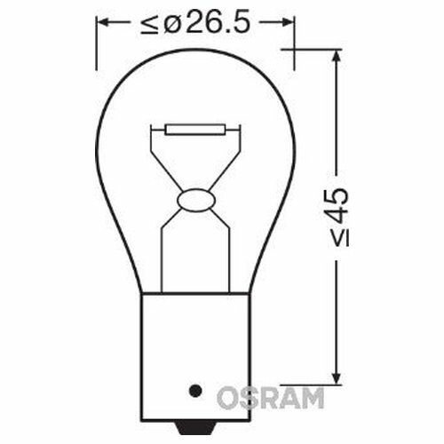 Лампа автомобильная Osram 75072BL