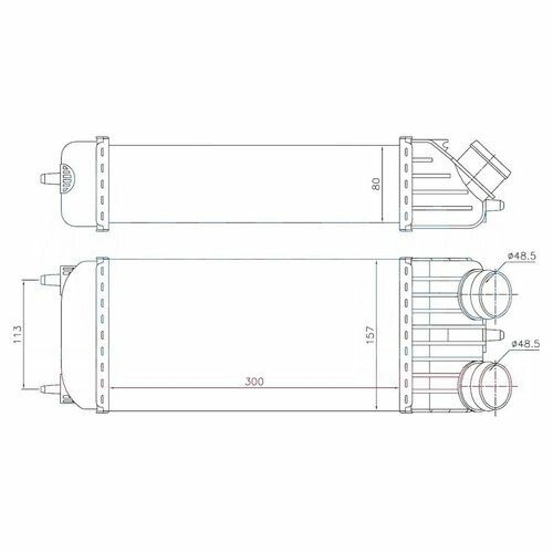 Интеркулер Oris IPE502080