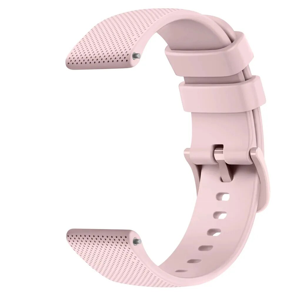 Силиконовый ремешок 18 мм для женских часов Fossil Gen 6 42 мм / Gen 5E 42 мм / ремешок Charter HR для Garmin Vivoactive 4S Venu 2S 40 мм