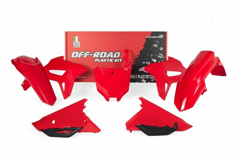 Комплект пластика Honda CRF 250 22-24, CRF 450 21-24, CRF-RWE 450 21-24 красный