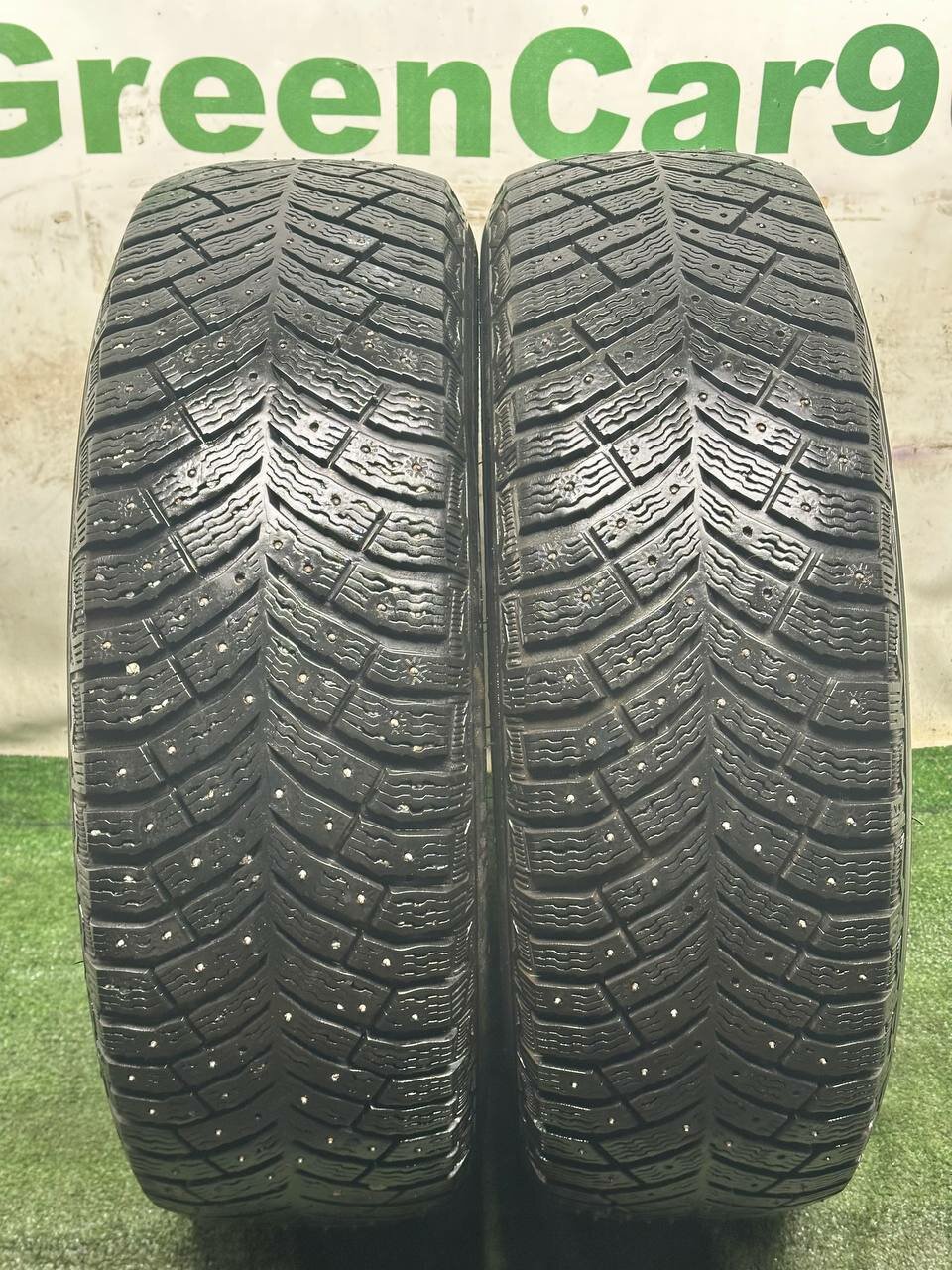 Комплект (2 шт) зимних БУ шин Michelin Xice North 4 215/60 R17 20% износ JEF601551