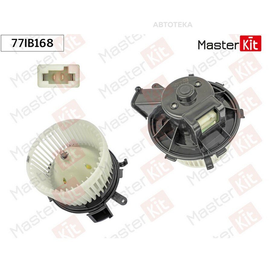 Вентилятор салона Citroen JUMPER/Fiat DUCATO (250_ 290_)/Peugeot BOXER 2006 - 77IB168 MASTERKIT 77IB168
