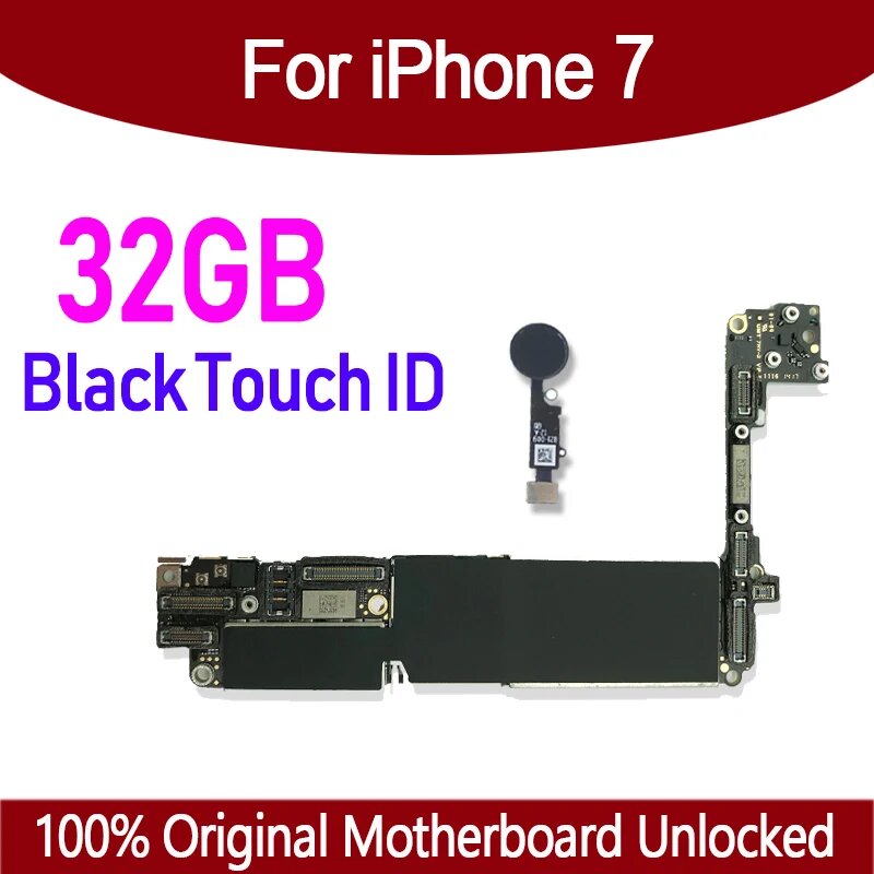 Материнская плата iPhone 7 32GB без Touch ID, разблокирована