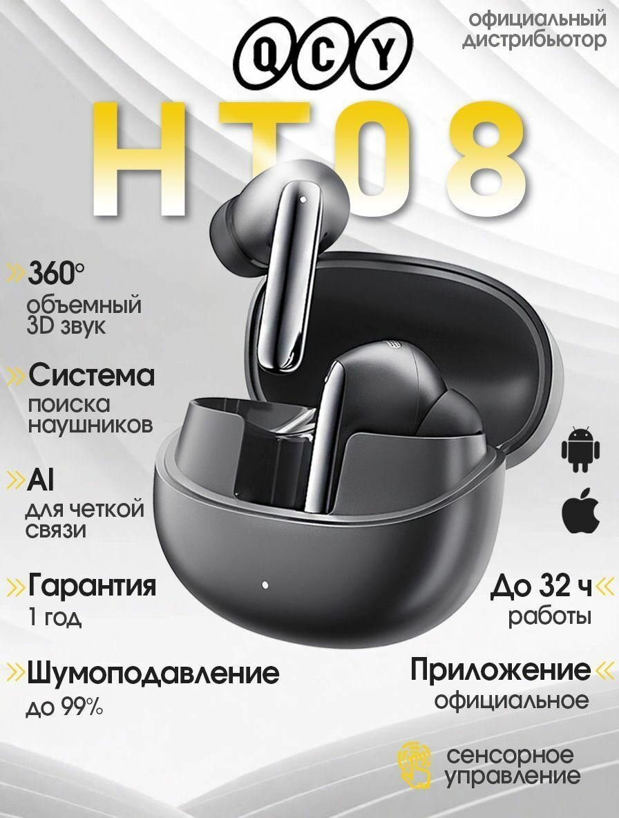 Наушники проводные QCY MeloBudsProHT08