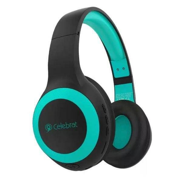 Наушники беспроводные Celebrate Наушники накладные полноразмерные беспроводные Bluetooth Celebrat A23 Синий