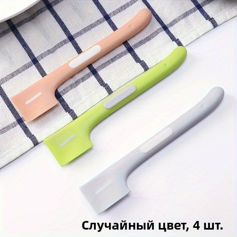 4 случайных цвета ложка для корма кошек, дизайн лапки - термостойкая, эргономичная ложка для корма, идеальный выбор для