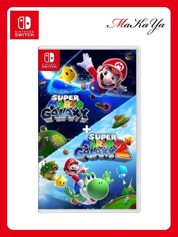 Игра Super Mario Galaxy™ + Super Mario Galaxy™ 2 (Nintendo Switch, Nintendo Switch 2, Английская версия)