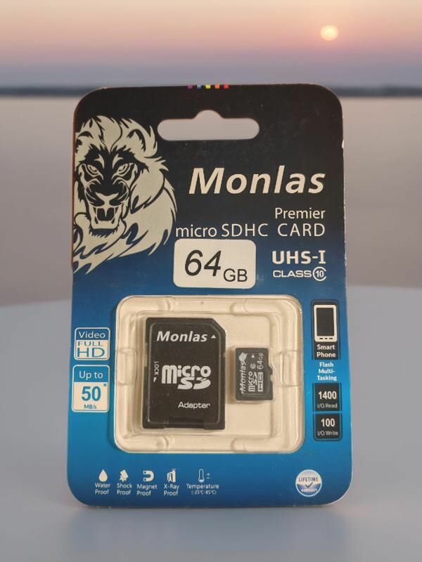 Карта памяти MONLAS 64GB