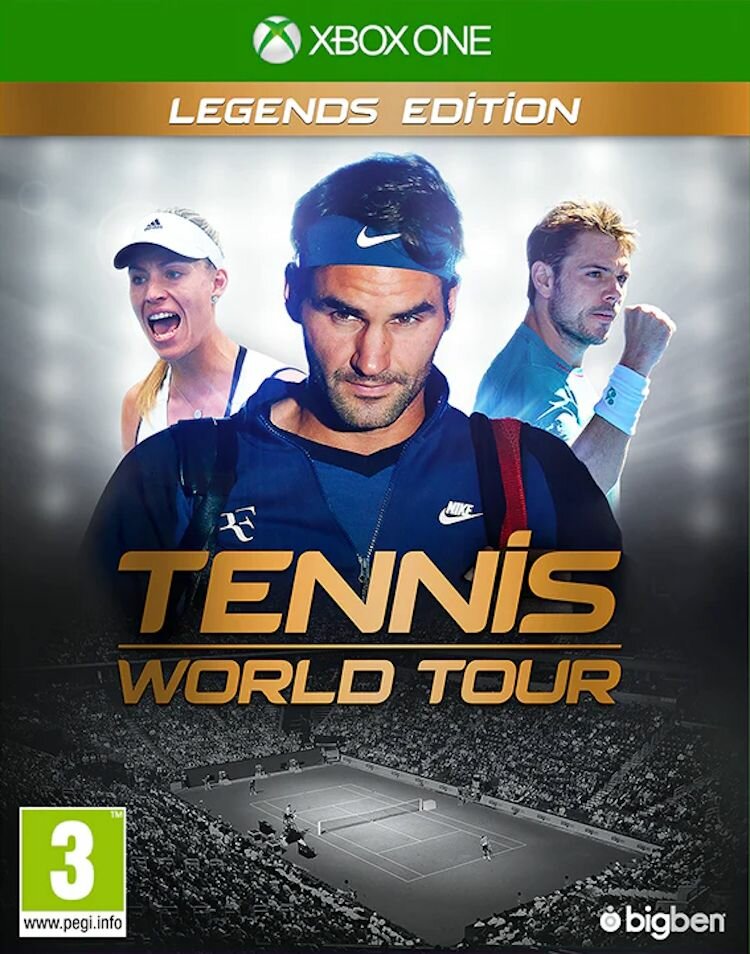 Игра Tennis World Tour Legends Edition Xbox One Русская Версия Диск на Xbox One