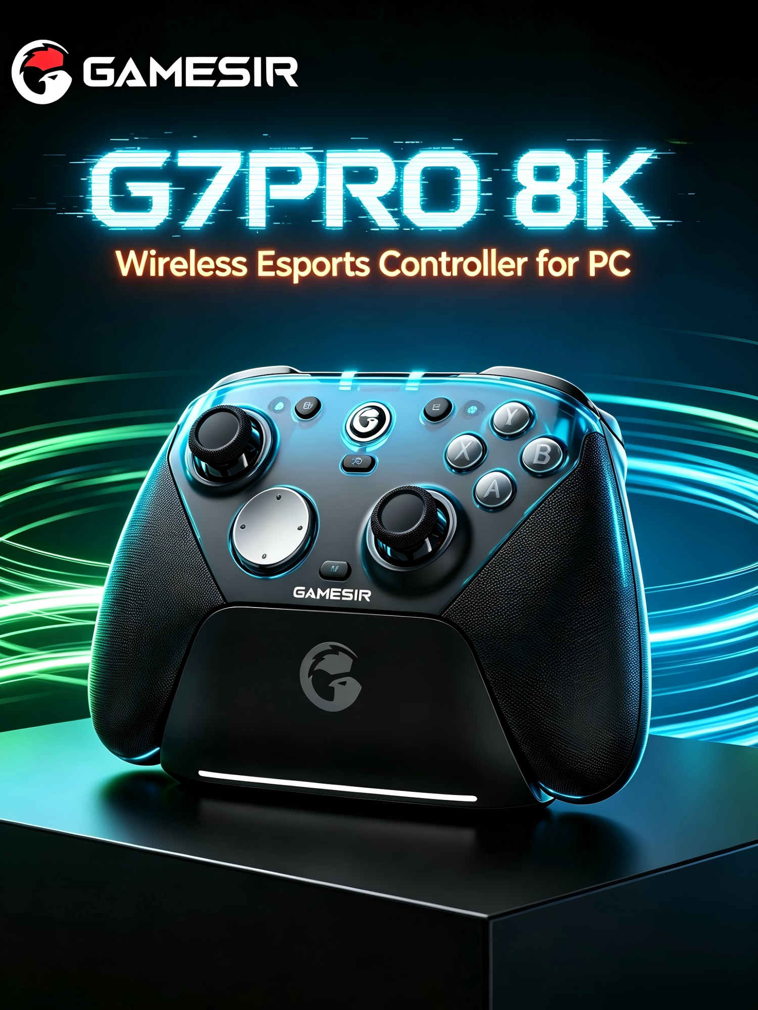 GameSir G7 Pro Беспроводной Геймпад Для Игрового С Зарядной Док-станцией