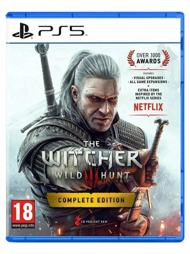 PS5 игра The Witcher 3: Wild Hunt: Complete Edition (Русская версия)