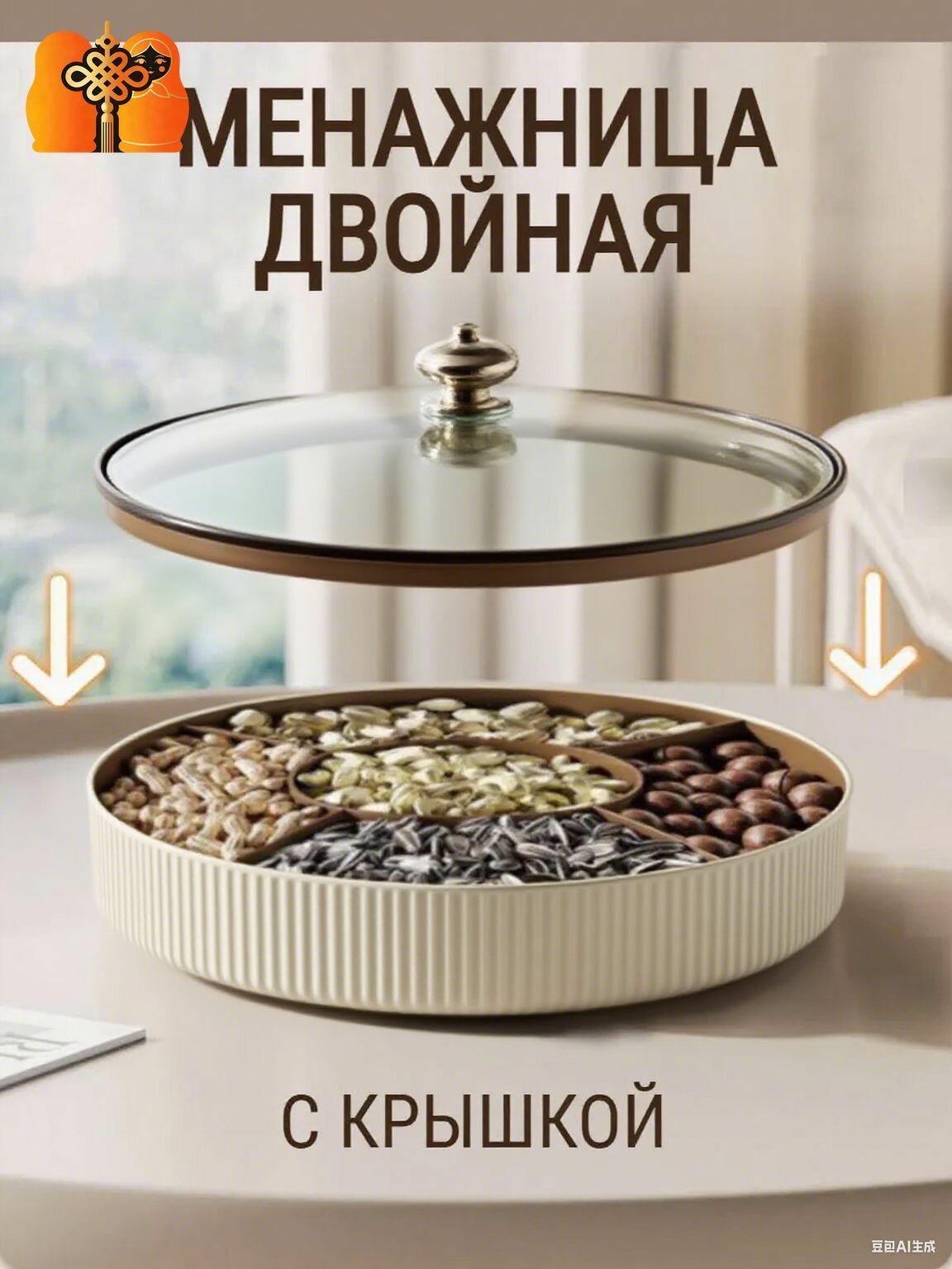 Менажница премиум 26 см
