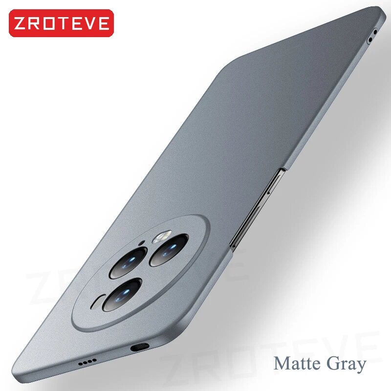 Чехол для Magic5 Pro ZROTEVE, ультратонкий матовый жесткий чехол из Серый, Matte Gray, Magic 5 Pro