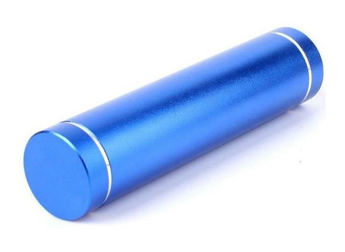 Аккумулятор внешний Круглый Power Bank (аккумулятор 18650 в комплект не входит)
