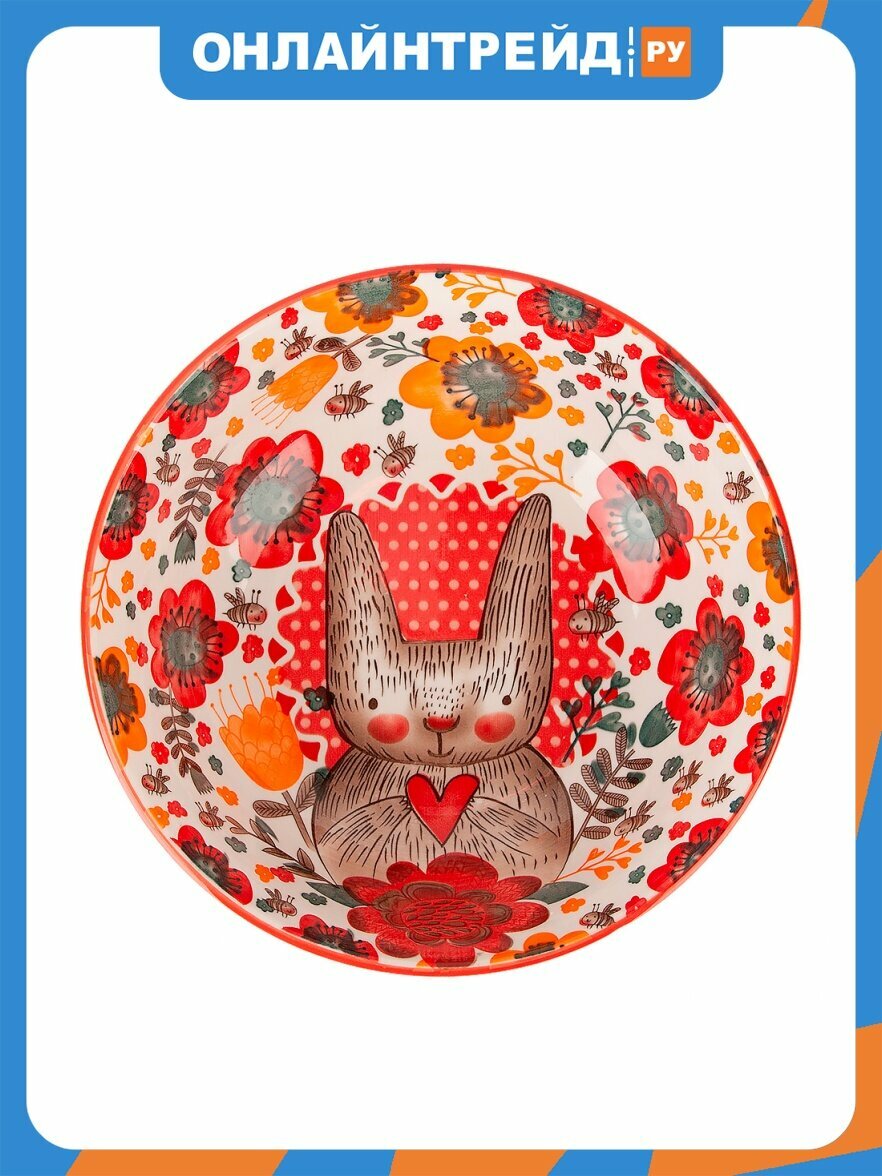 Салатник Nouvelle "Kawaii Forest Bunny" 20 см, 1500 мл (0860423)