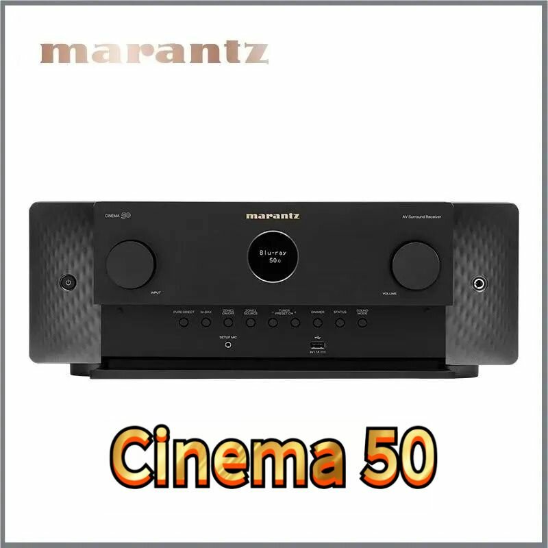 9,4-канальный AV-ресивер MARANTZ CINEMA 50 поддерживает технологию Dolby ATMOS, 11,4-канальный предварительный декодер, качес