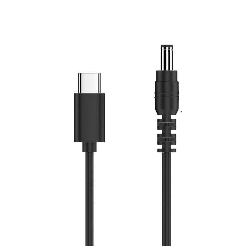 Кабель-адаптер USB-C на DC 12V 5.5x2.5 / 3.5x1.35 / 4.0x1.7 мм, 5,5x2,1 мм