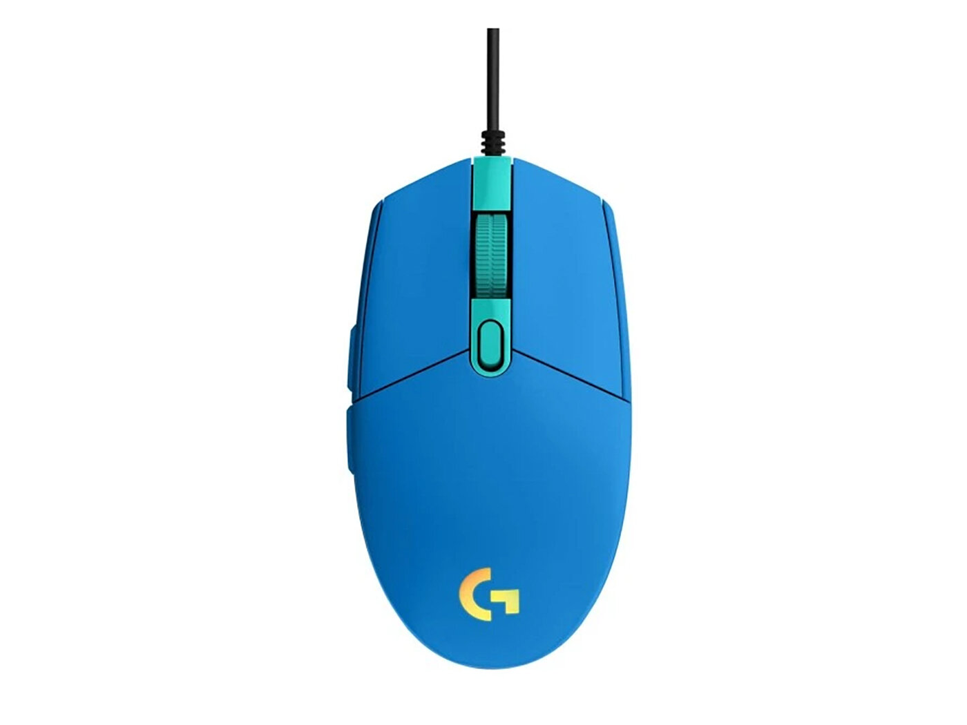 Проводная мышь Logitech G102 LIGHTSYNC Gaming Mouse 8000dpi, USB 2.0, 85 г, синий 910-005810