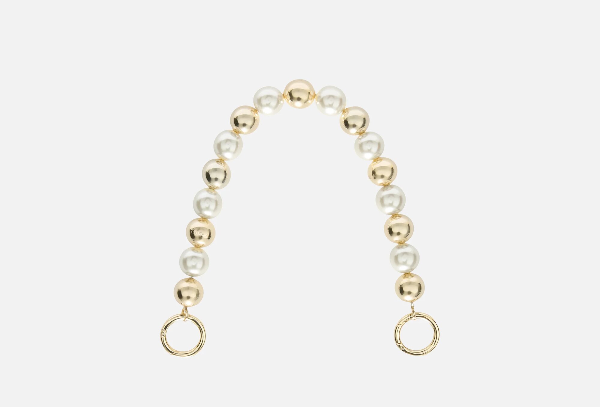 FURLA MYFURLA CHAIN HANDLE ремень для сумки Gold/panna