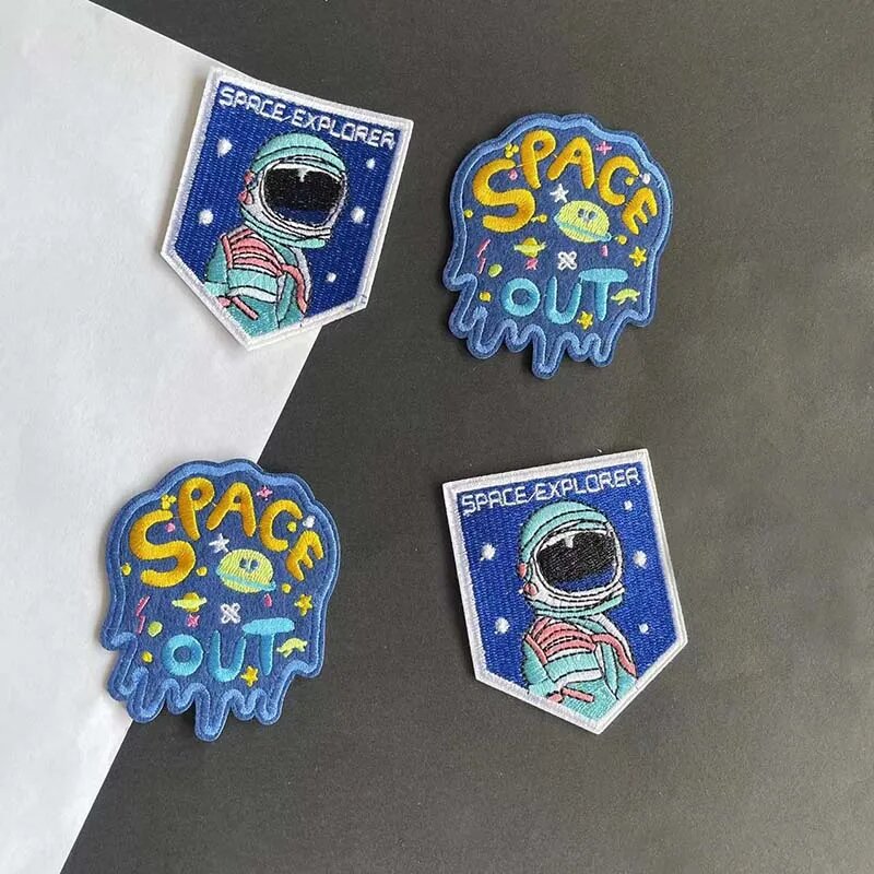 Термоаппликация "Космонавт" из полиэстера SPACE EXPLORER — фото 1