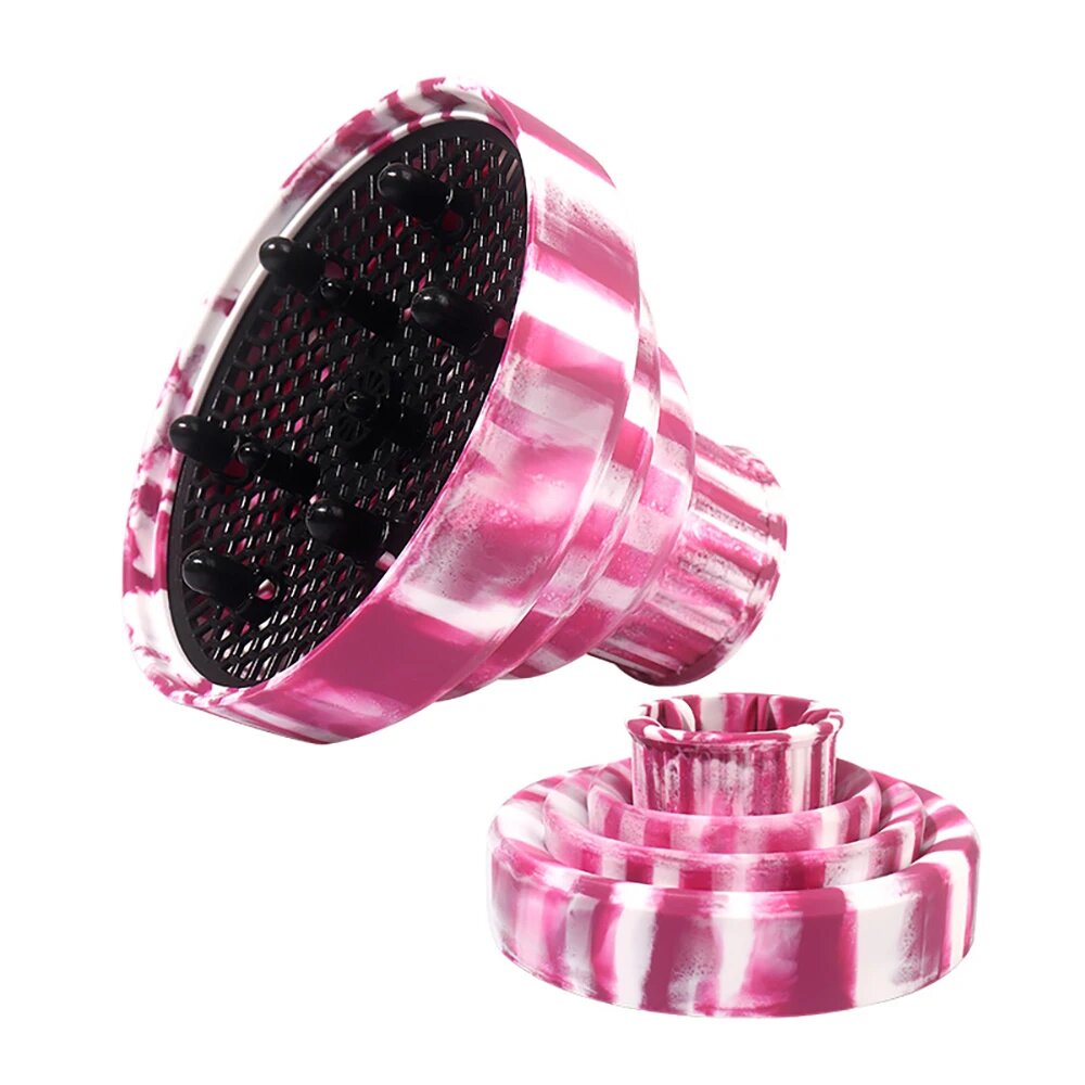 Силиконовый диффузор для фена KS04-rose-02