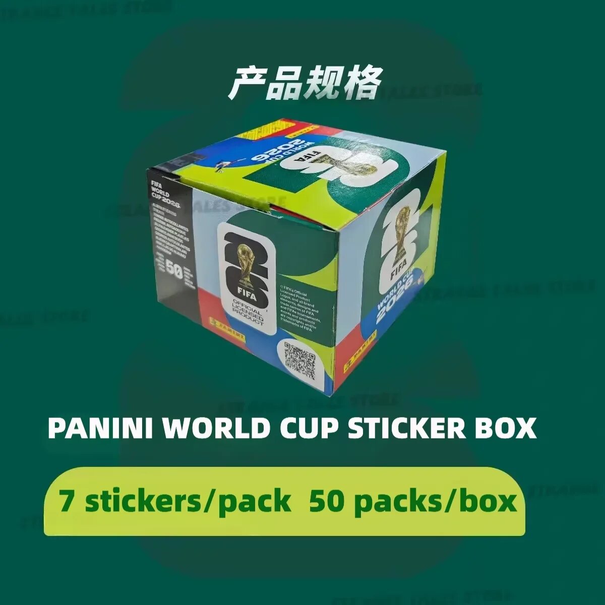 Альбом для стикеров Panini 2026 FIFA World Cup 1 box Sticker(50pcs)