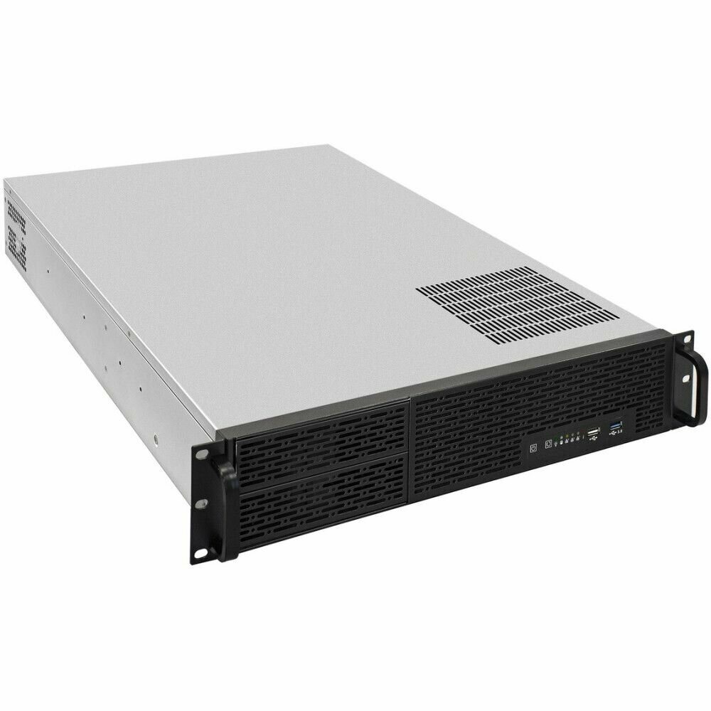 Корпус компьютерный Exegate EX298576RUS Mini Tower серый