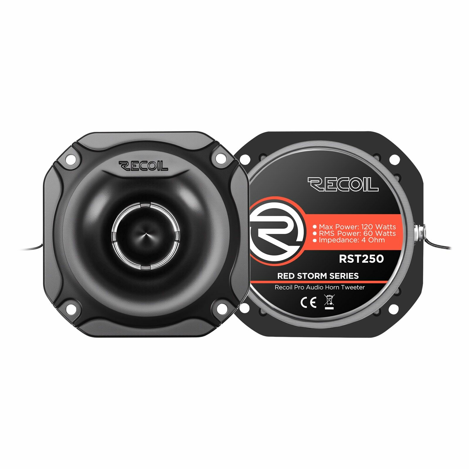Динамики автомобильные рупоры Recoil RST250
