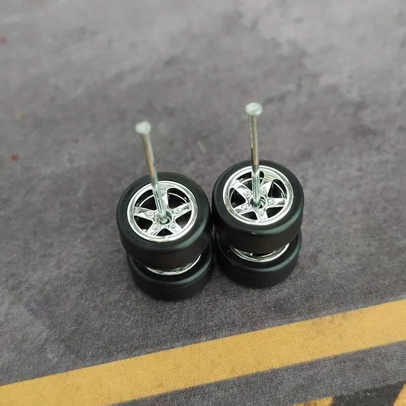 Легкосплавные колеса Reachon TE37 1:64 Черный, advan 9.8mm chrome
