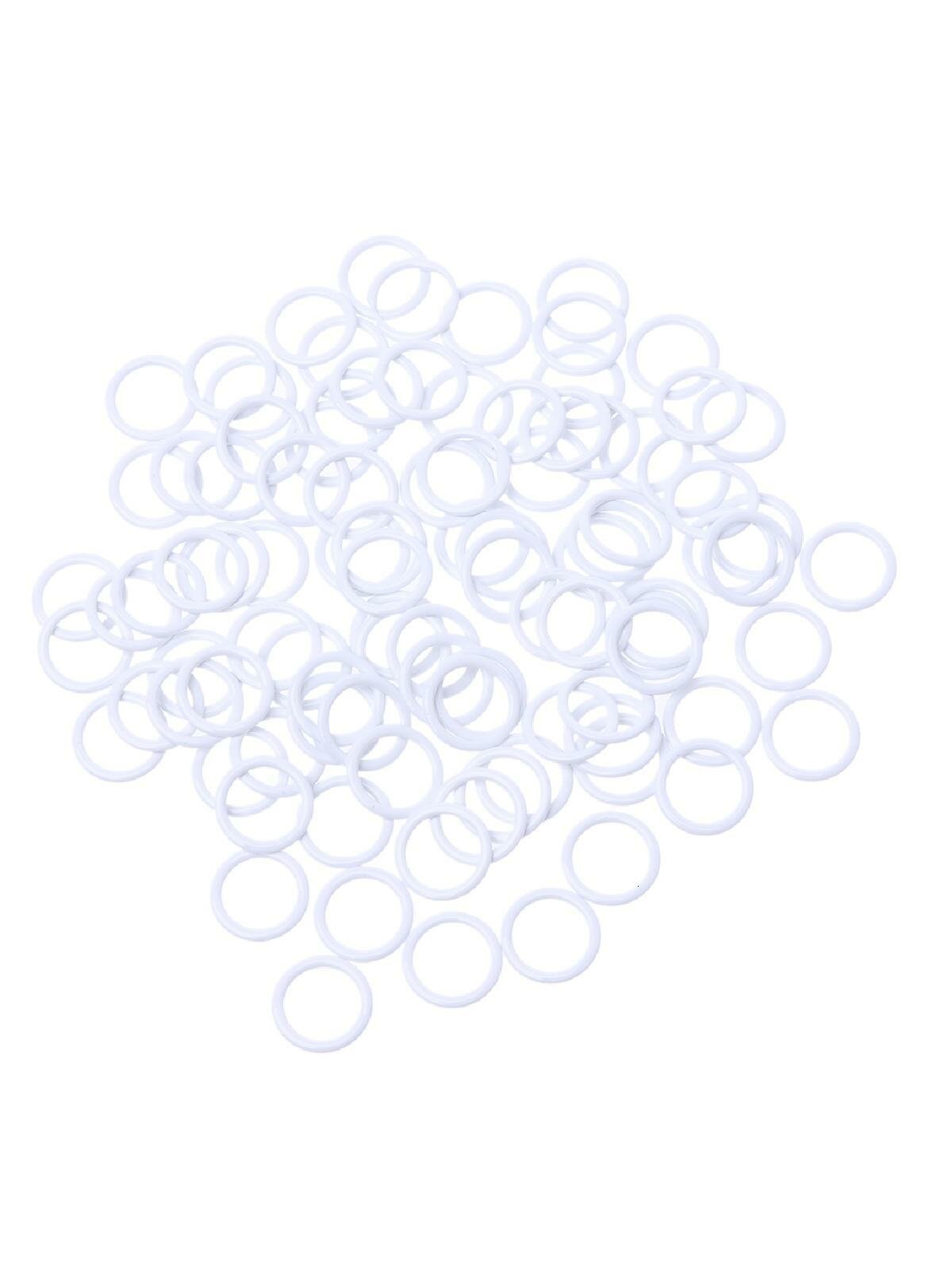 Металлические кольца O-Rings 100 шт. для ремней, 白色 - 10mm