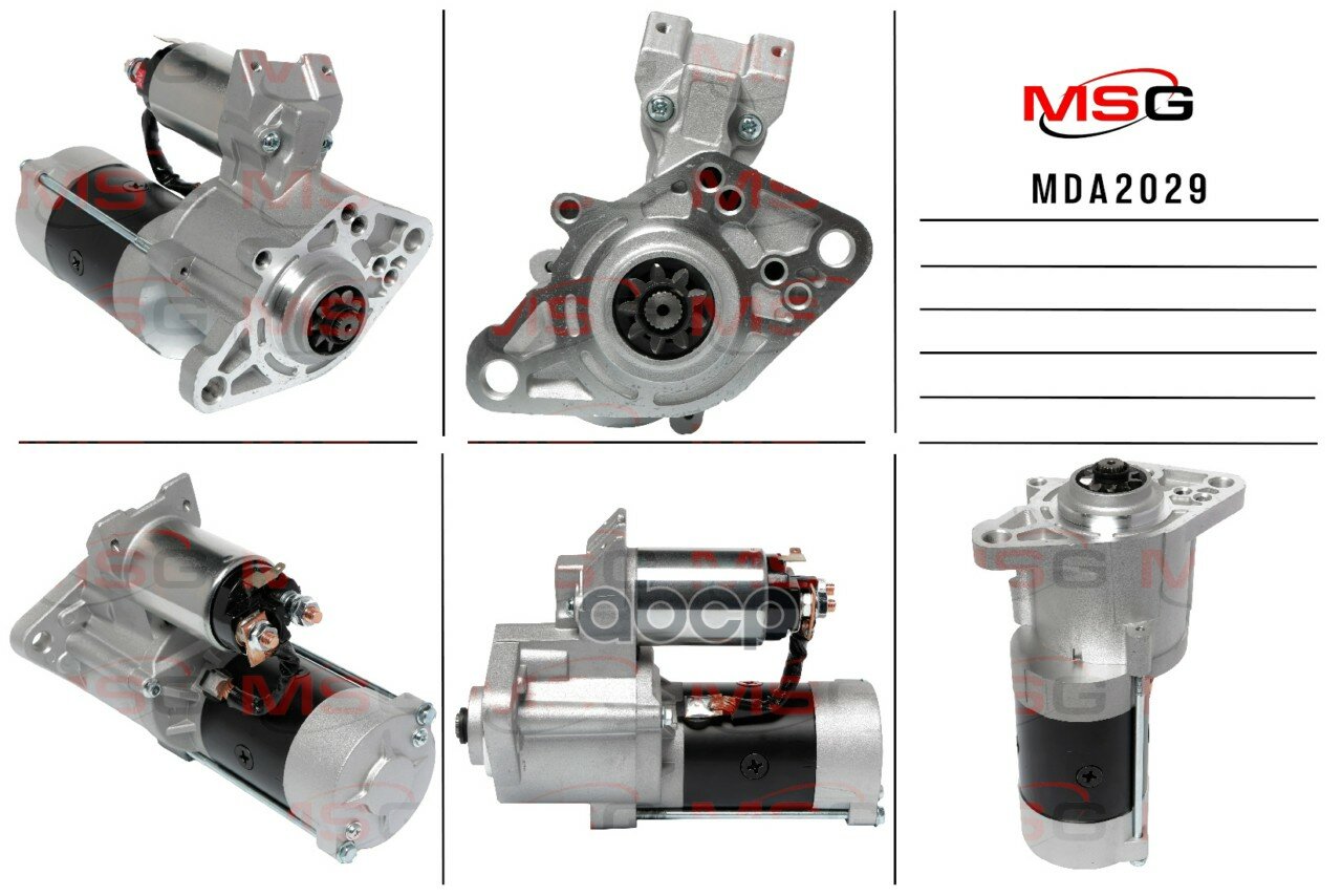 Стартер Hyundai, Mitsubishi - 24В, 3.2кВт MSG арт. MDA2029