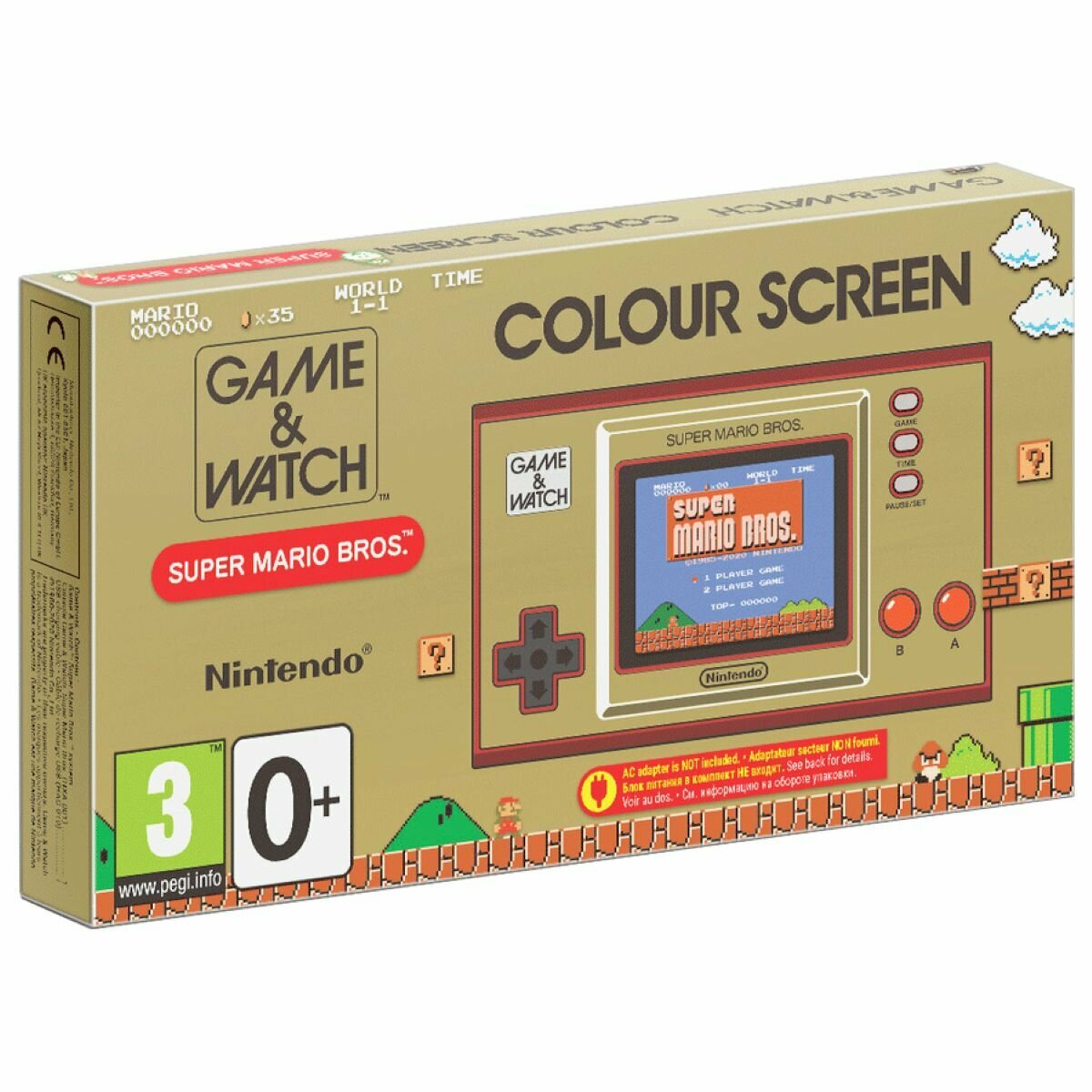 Портативная Игровая приставка Nintendo Game & Watch, Super Mario Bros.