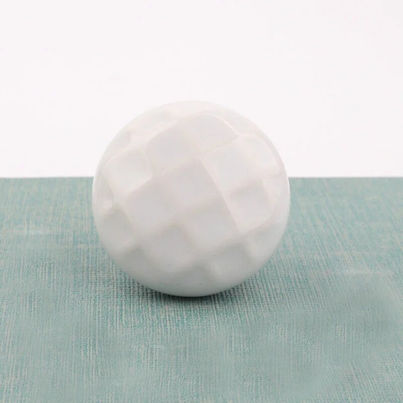 Керамическая ручка для шкафа Acme Nordic Style White grid