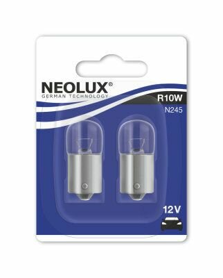 Автолампа R10W (BA15s) (блистер, 2шт) 12V NEOLUX Germany Tehnolodgy