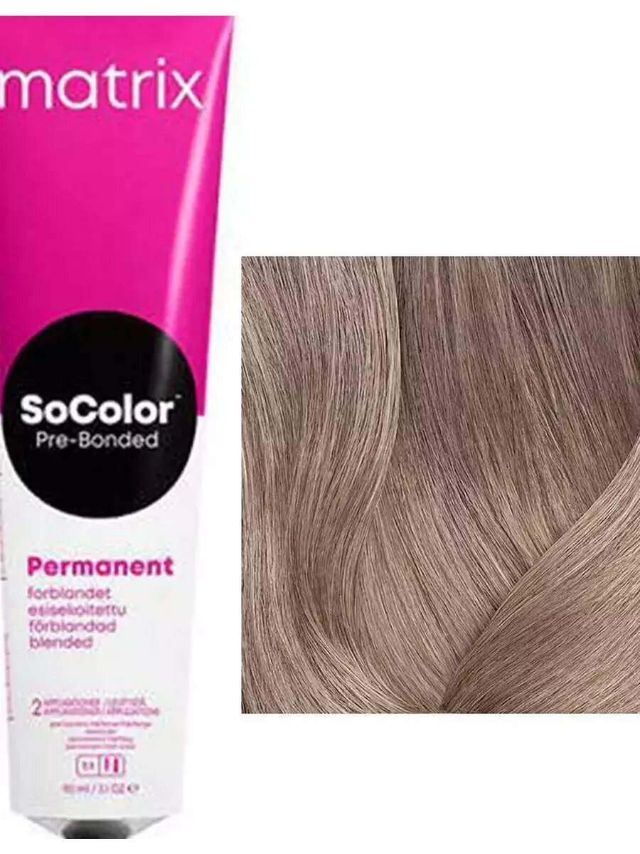 8SP SOCOLOR св. блондин серебристый жемчужный 90мл