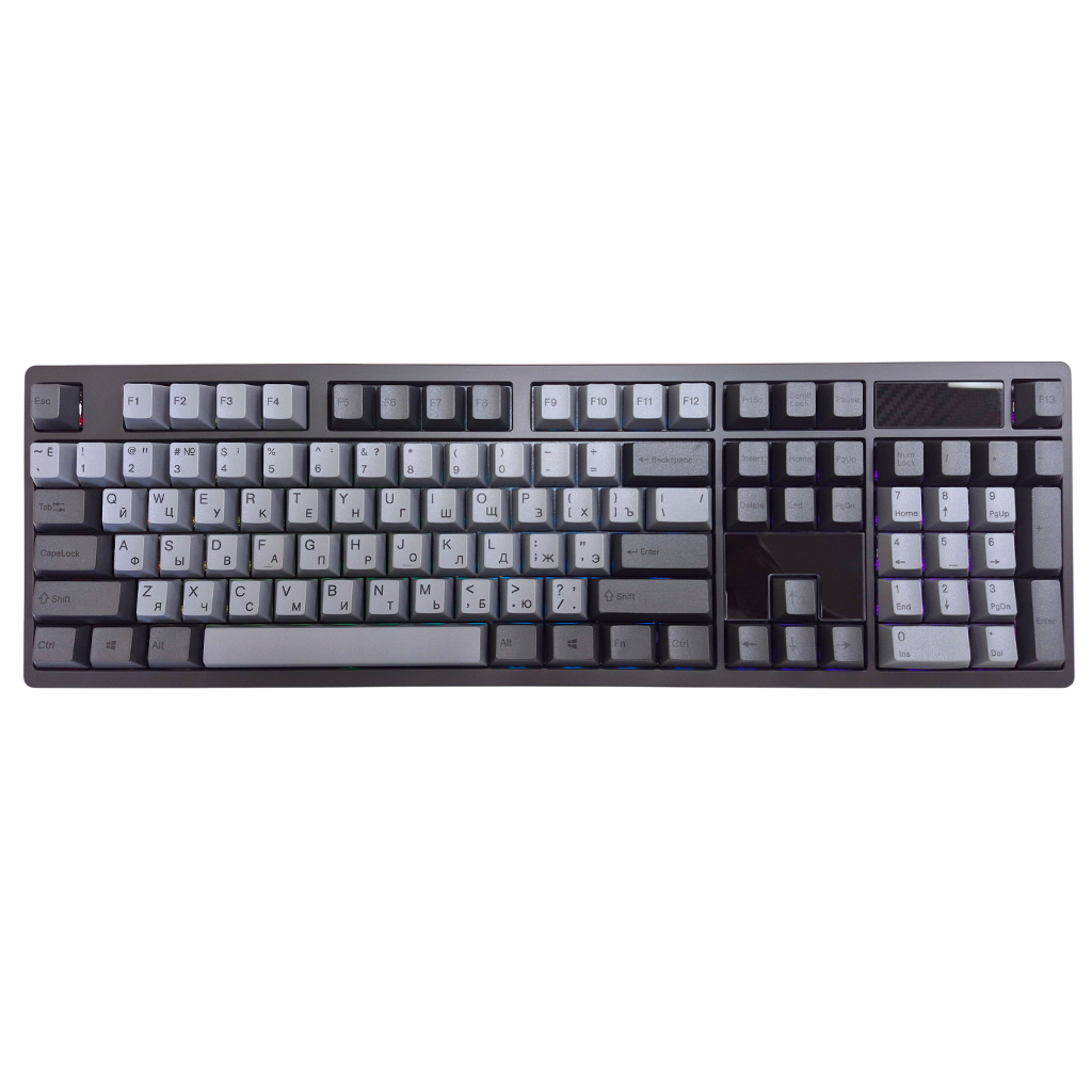 Профессиональная клавиатура Varmilo VA100 Ink Rhyme Kailh Prestige Light V2 черный/серый Русская раскладка Bluetooth