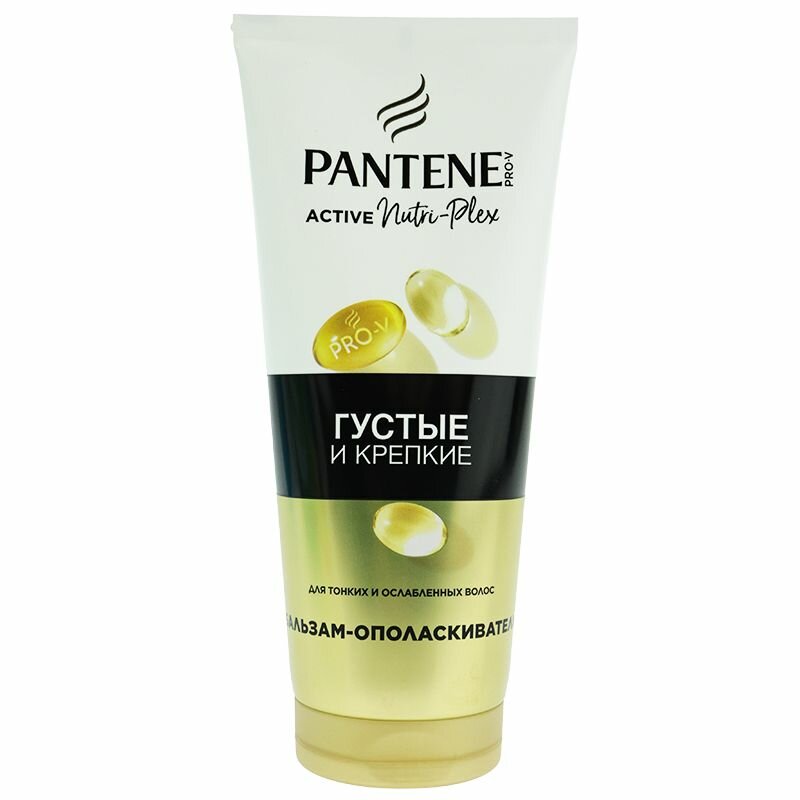 Pantene Pro-v Бальзам ополаскиватель для волос, густые и крепкие, 180 мл