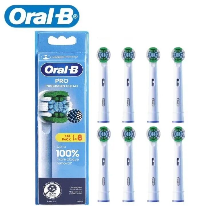Oral-B Pro Precision Clean EB20RX, Головка электрической зубной щетки, 8 шт