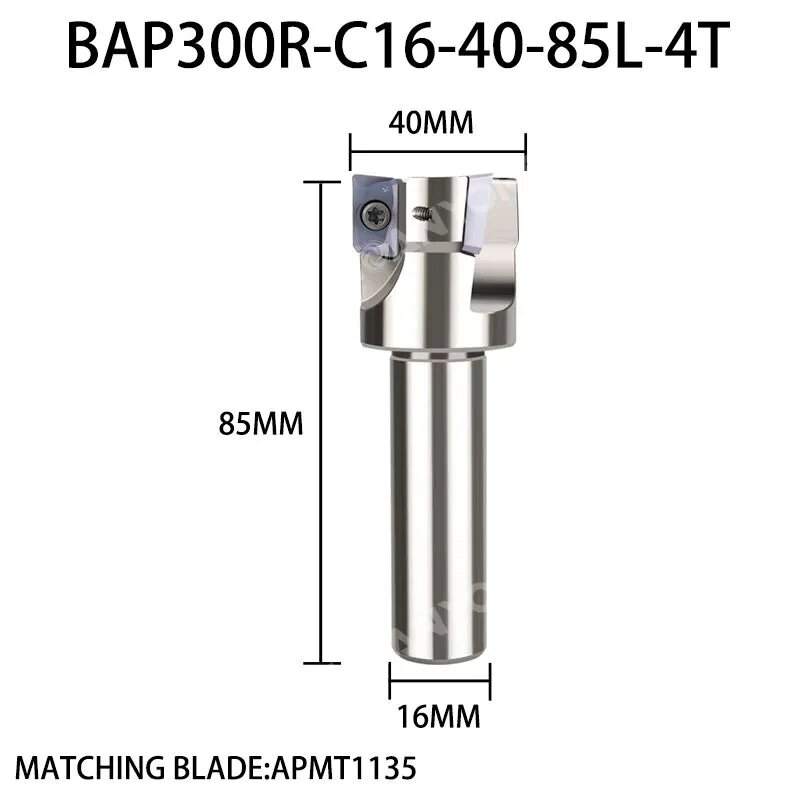 Встроенная фрезерная планка револьверного типа BAP300R-C16-40-85L-4T