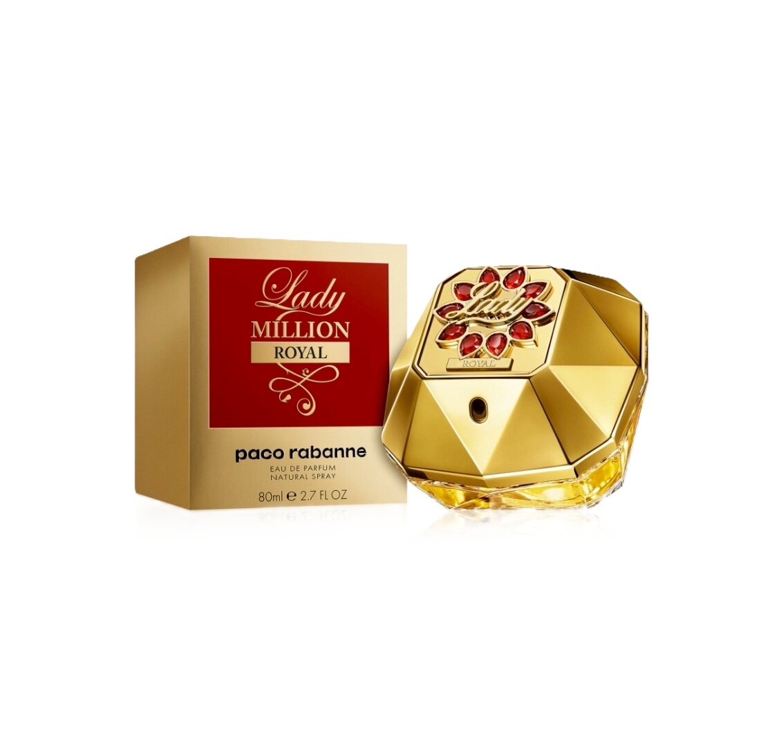 Paco Rabanne Lady Million Royal 80 мл парфюмерная вода женская, цветочные, фруктовые, древесные