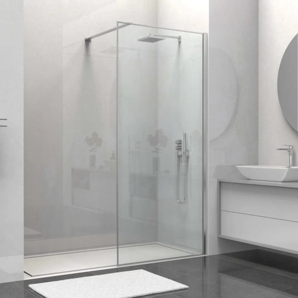 Душевая перегородка Walk-In VSW-1HS100CL, 1000*2000, хром, стекло прозрачное