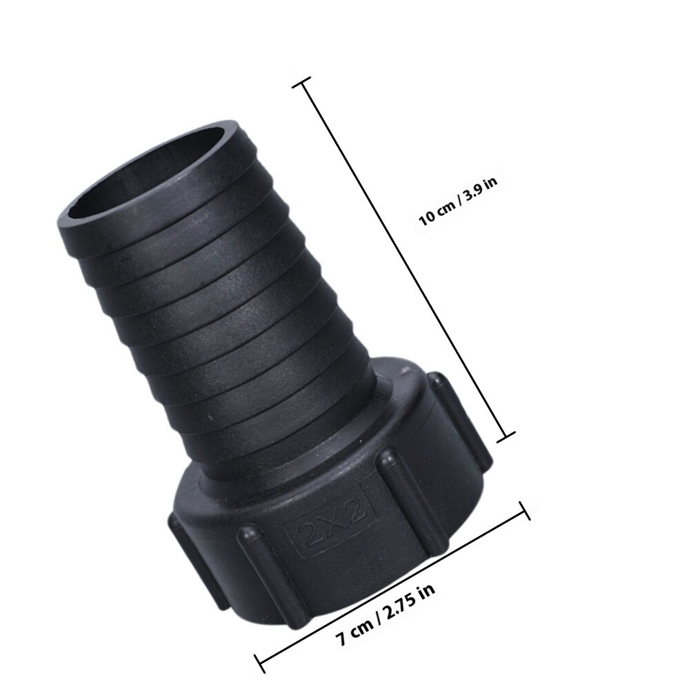 Адаптер Для Бака IBC Из Пластика С Соединением Для Шланга 1 Шт 7X5Cm