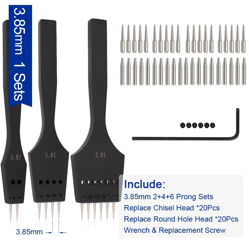 Кожевенный перфоратор icobbler PG211 4Cr13 steel