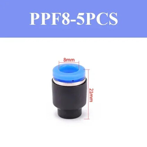 Пневматические заглушки PPF4/6/8/10/12 мм PPF8-5pcs