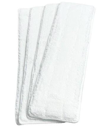 Тряпки сменные для швабры Xiaomi Blue Fish Mop LXY-02, 4 шт.