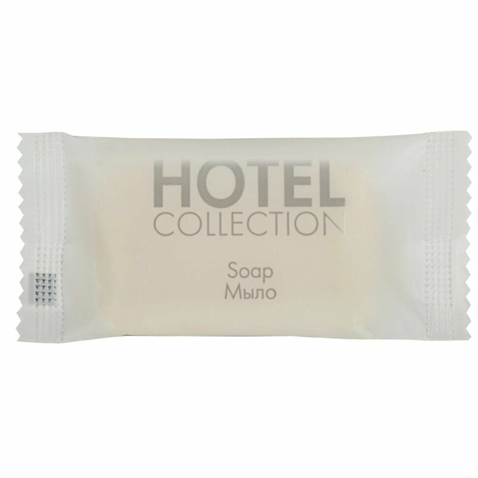 Мыло одноразовое 13 г, комплект 500 шт, HOTEL COLLECTION, саше, флоупак, 2000312, 1 штук, 608844
