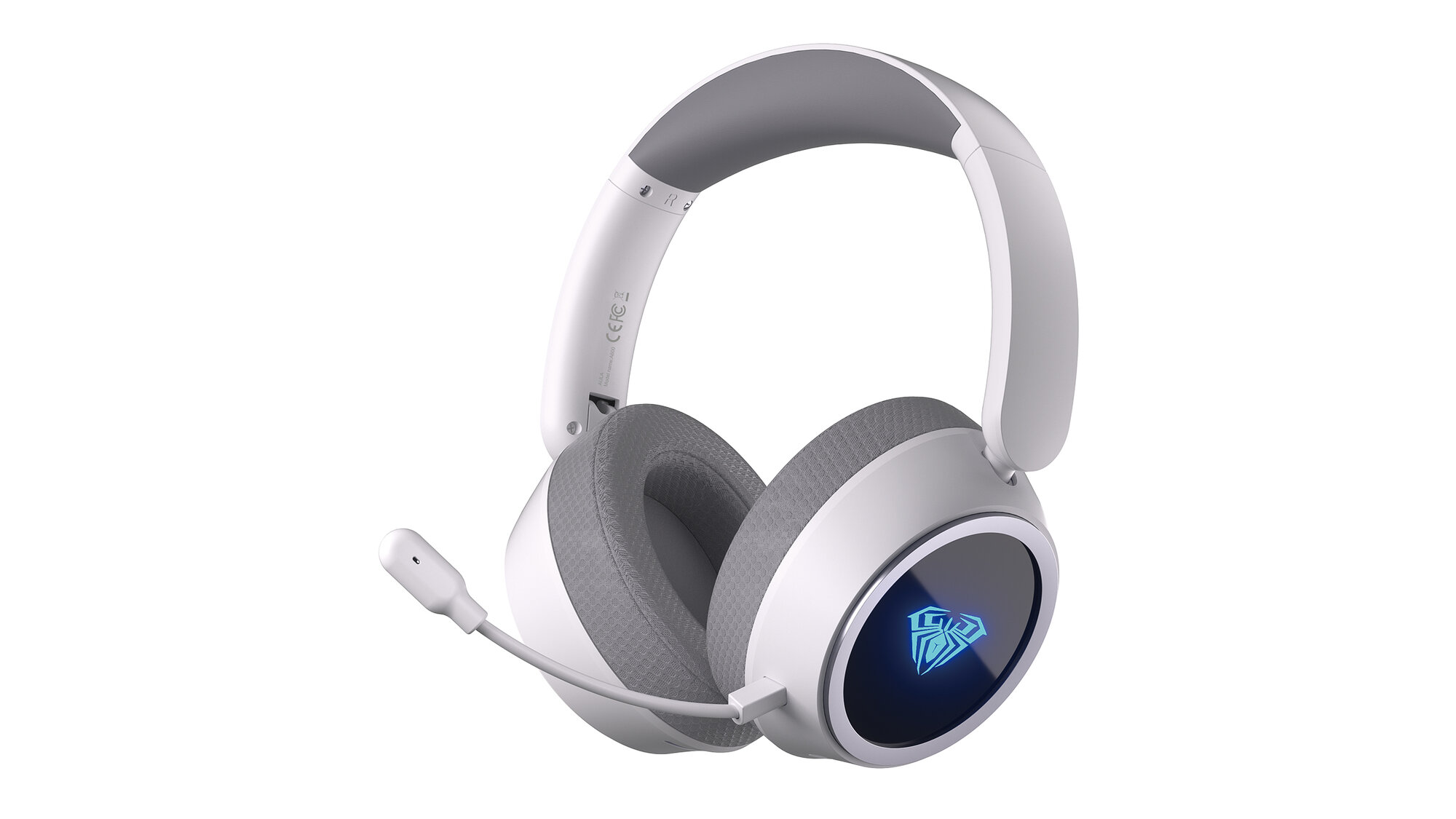 Наушники AULA A600 Белый, игровые, подключение: проводное, Bluetooth, 2.4Ггц — фото 1