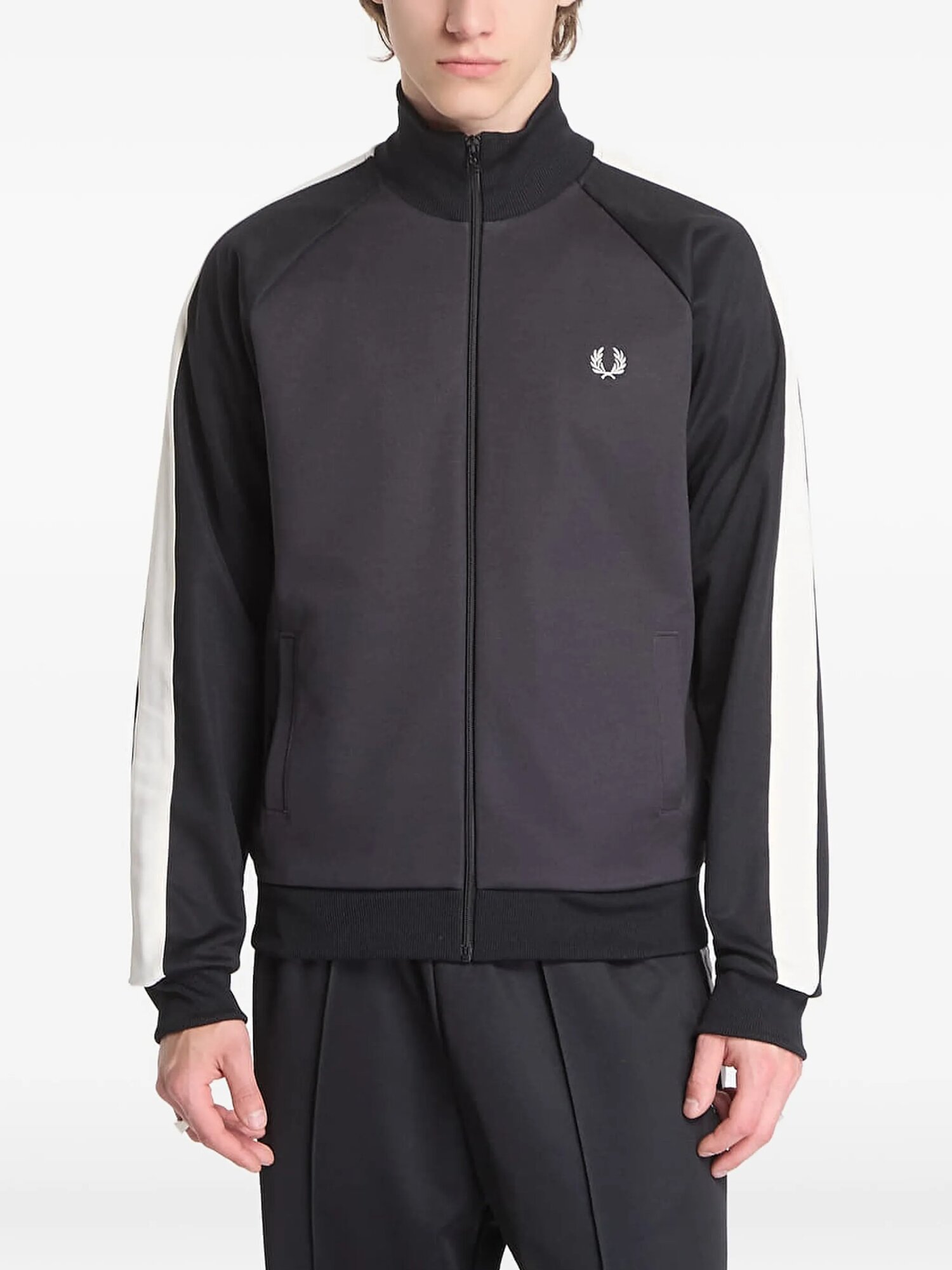 Куртка FRED PERRY Side-stripe track jacket