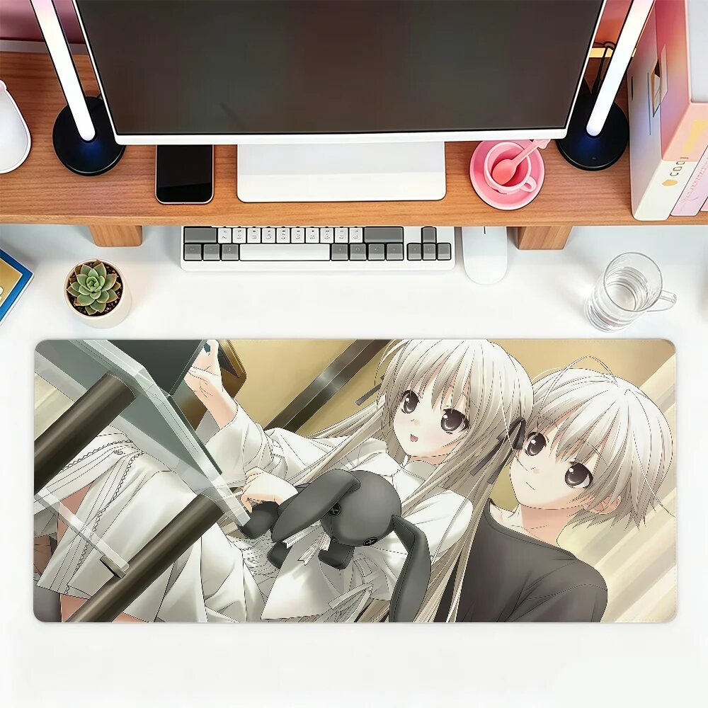 Коврик для мыши Anime Yosuga No Sora резиновый Серый, SBD180x220x2mm, z5