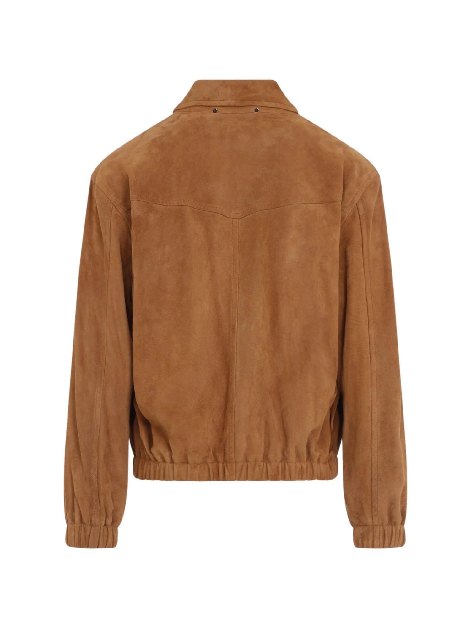 Куртка Paul Smith Tan suede zip-up jacket, размер 46 — фото 1